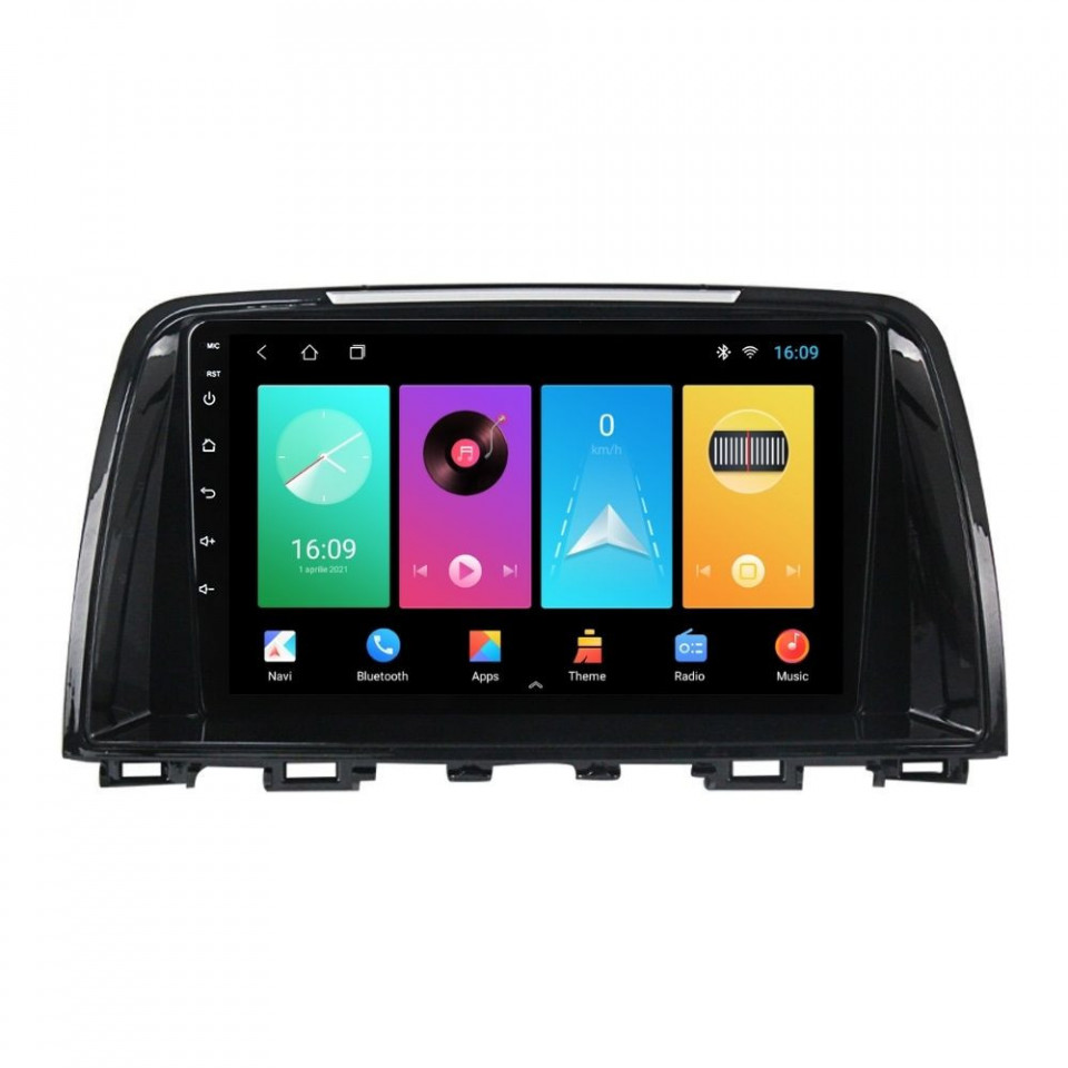 Navigatie dedicata cu Android Mazda 6 2013 - 2015, 2GB RAM, Radio GPS ...