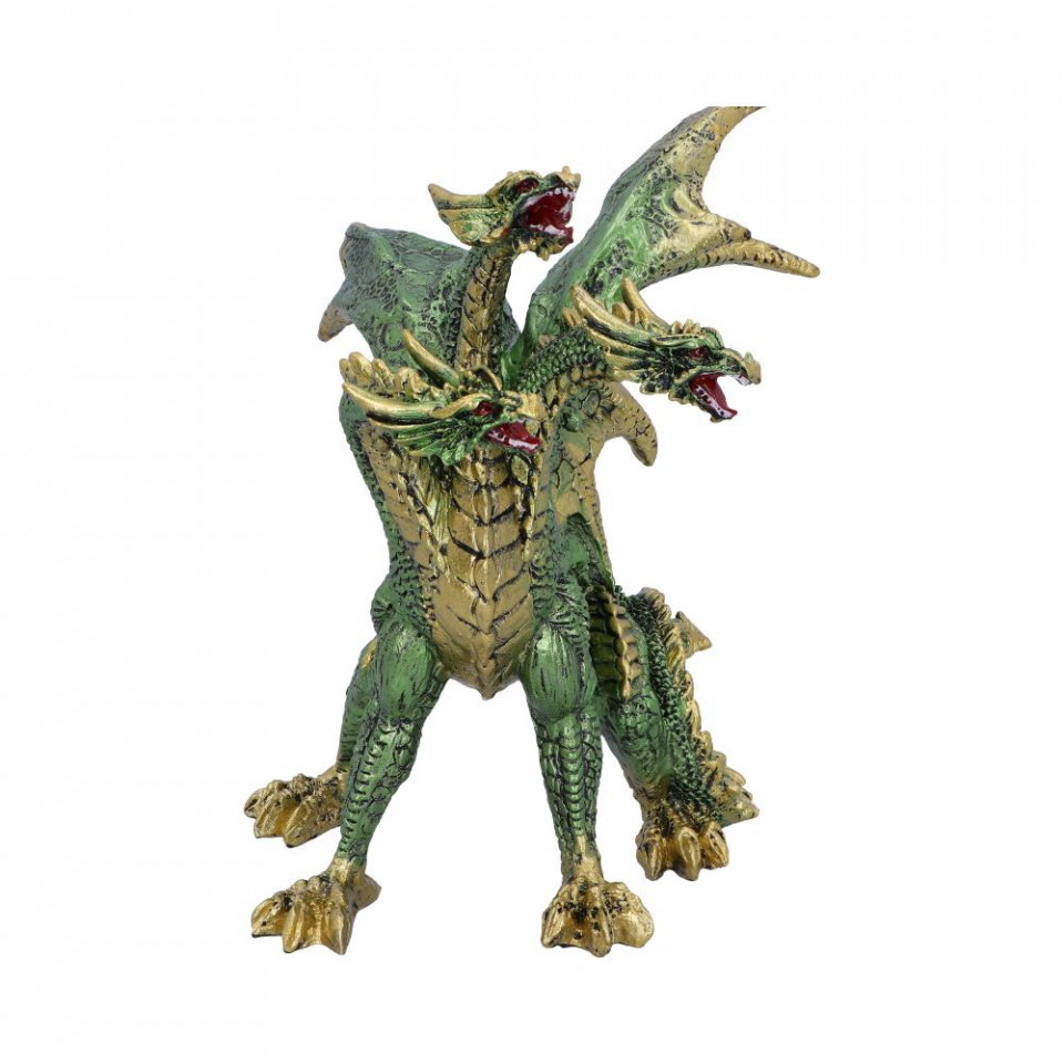 Statueta dragon cu trei capete Hydra 16.5cm