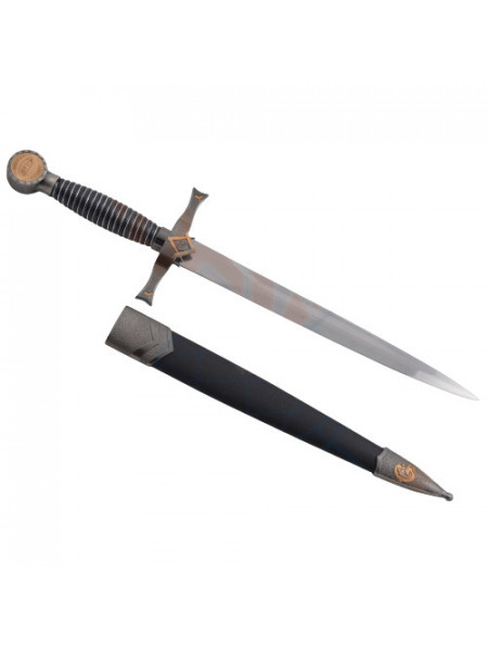 Pumnal decorativ Cavalerii Cruciati 40cm