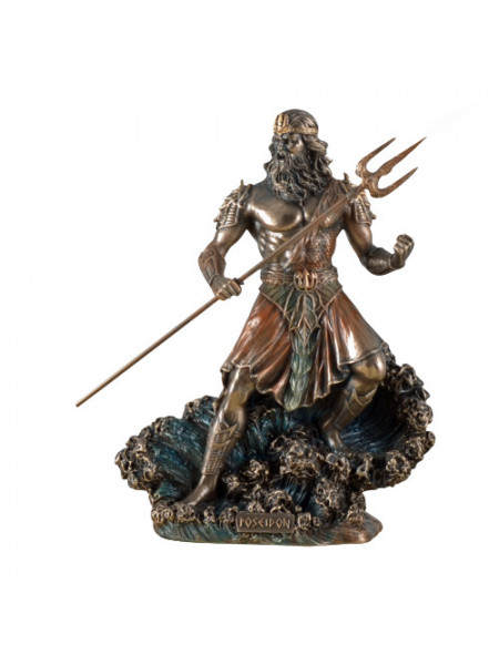 Statueta zeul Poseidon 20cm