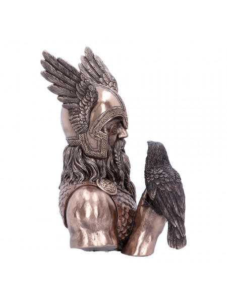 Statueta zeul nordic Mesagerii lui Odin