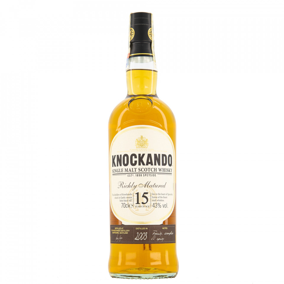 Whisky Knockando 15 yo seasons 2003, 43%, 700 ml