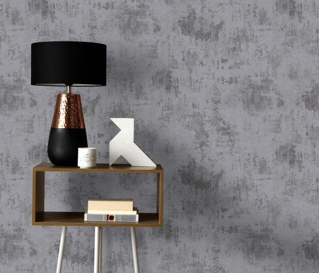 Tapet modern decorativ lavabil,negru,gri