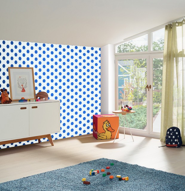 Tapet copii cu buline