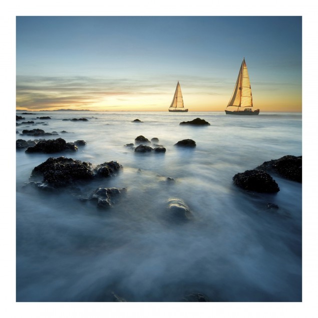 Fototapet vlies cu peisaj marin Navigand pe ocean