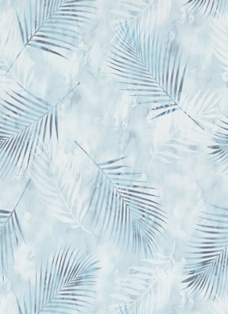 Tapet superlavabil cu frunze delicate rasfirate