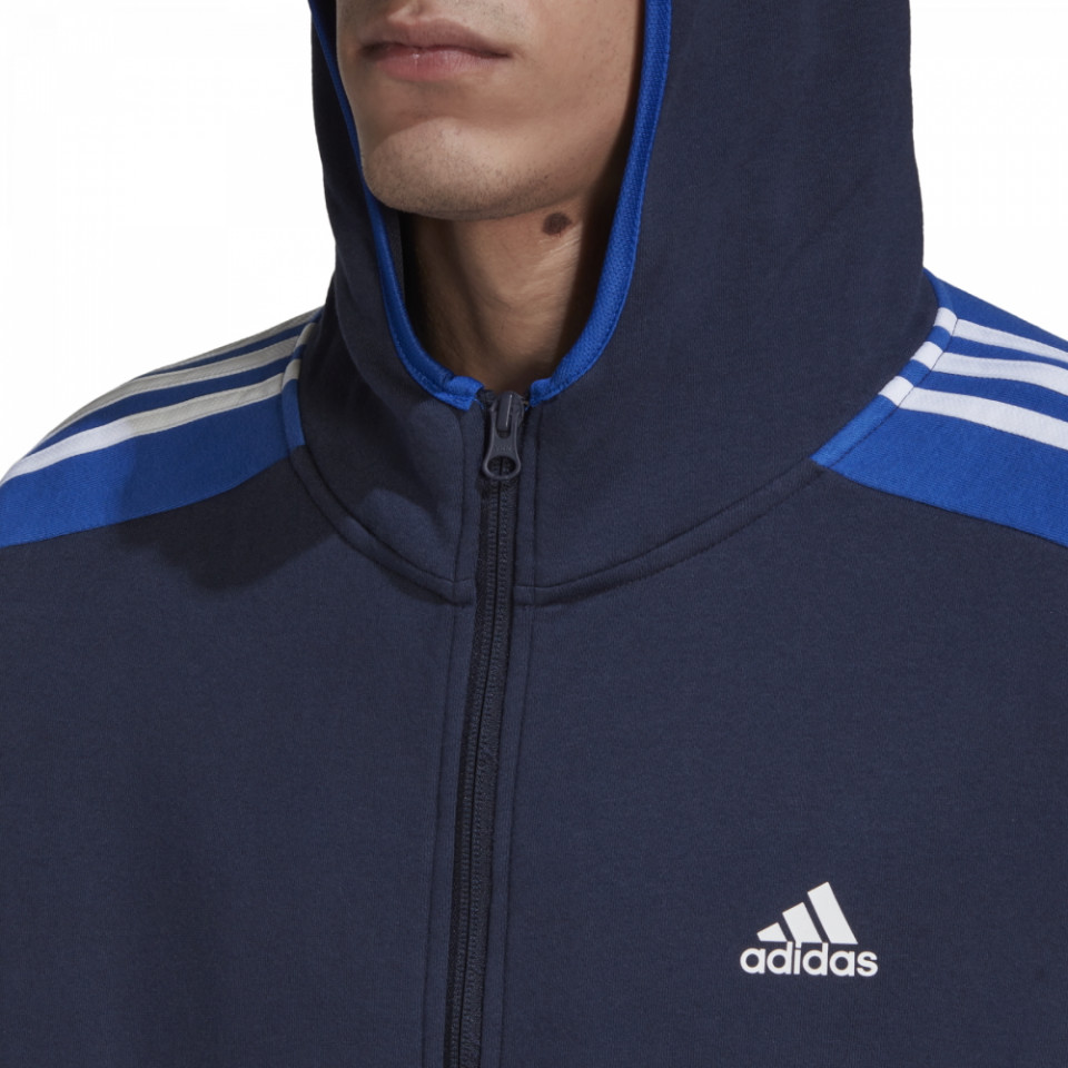 Trening Adidas Colorblock Fleece Cotton Hoodie pentru barbati - Produse ...