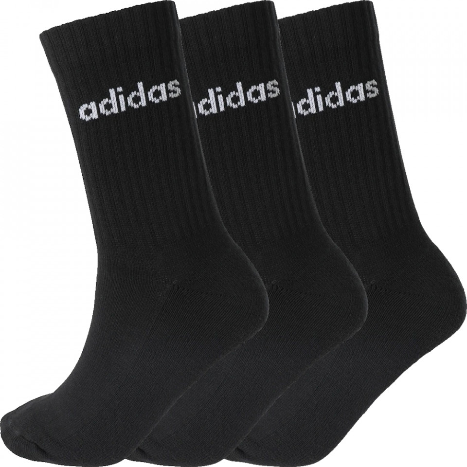 Set 3 perechi sosete Adidas Linear Crew Cushioned - Produse sport ...