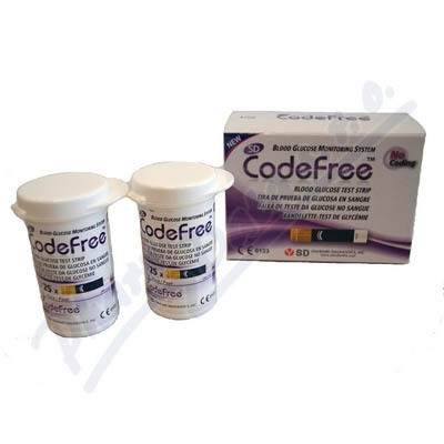 Teste glicemie SD Code Free