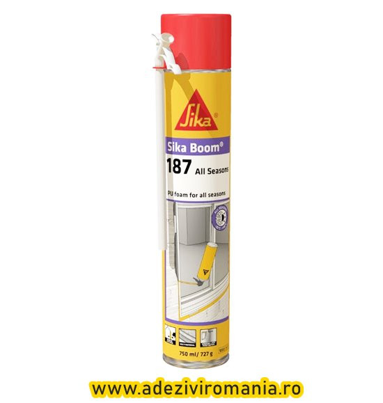 SikaBoom spuma poliuretanica iarna -vara 187 tub de750 ml - Sika Adeziv ...