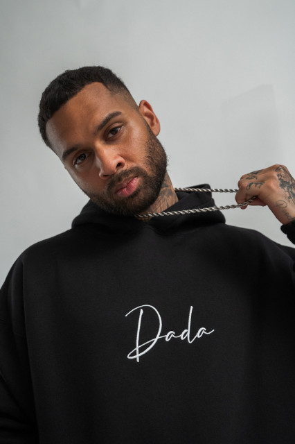 Dada Supreme Signature Logo Heavy Hoodie Black