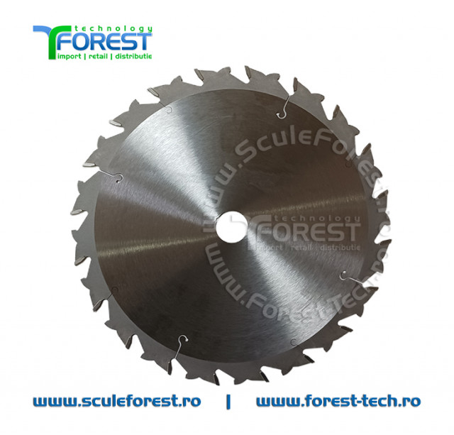 Disc (cutit) motocoasa VIDIA, arbusti 255mm 20dinti profil curb anti ...