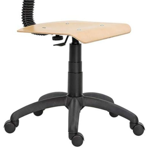 Scaun rotativ, șezut și spătar din lemn stratificat lăcuit, Corola