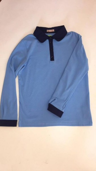Bluza scoala albastra fete Evelina