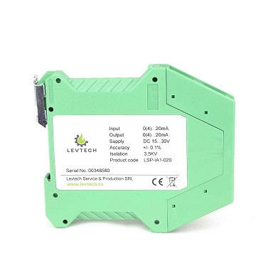 Izolator galvanic 0(4) - 20 mA Levtech LSP-IA1 cu ieșire alimentată din ...