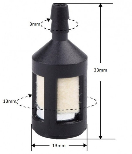Filtru benzina motocoasa