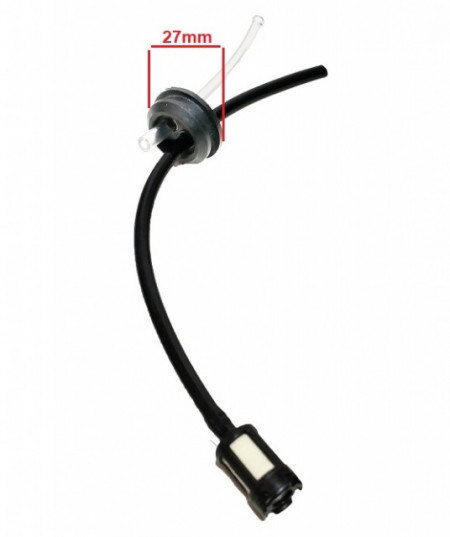 Filtru + furtun benzina motocoasa (CU GARNITURA DE 27MM)