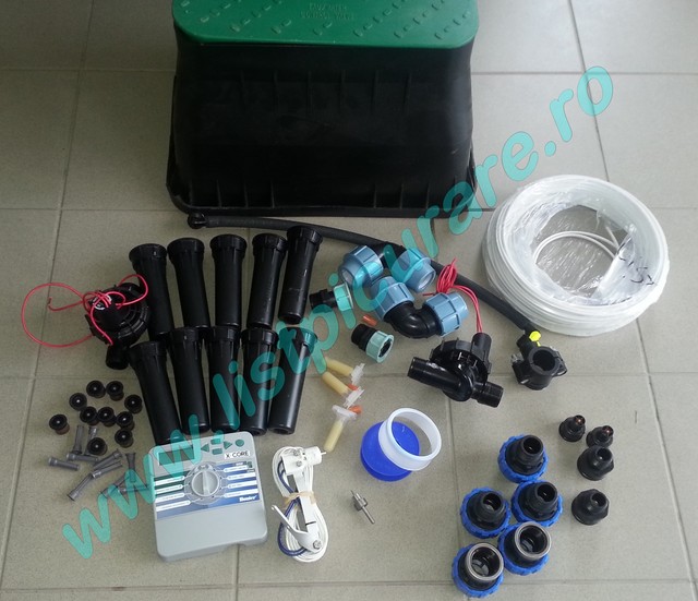 Kit aspersie gazon 100 mp, LIST ASP100-5mx20m