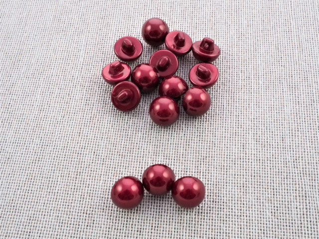 Nasturi perla M16 - visiniu, cod178