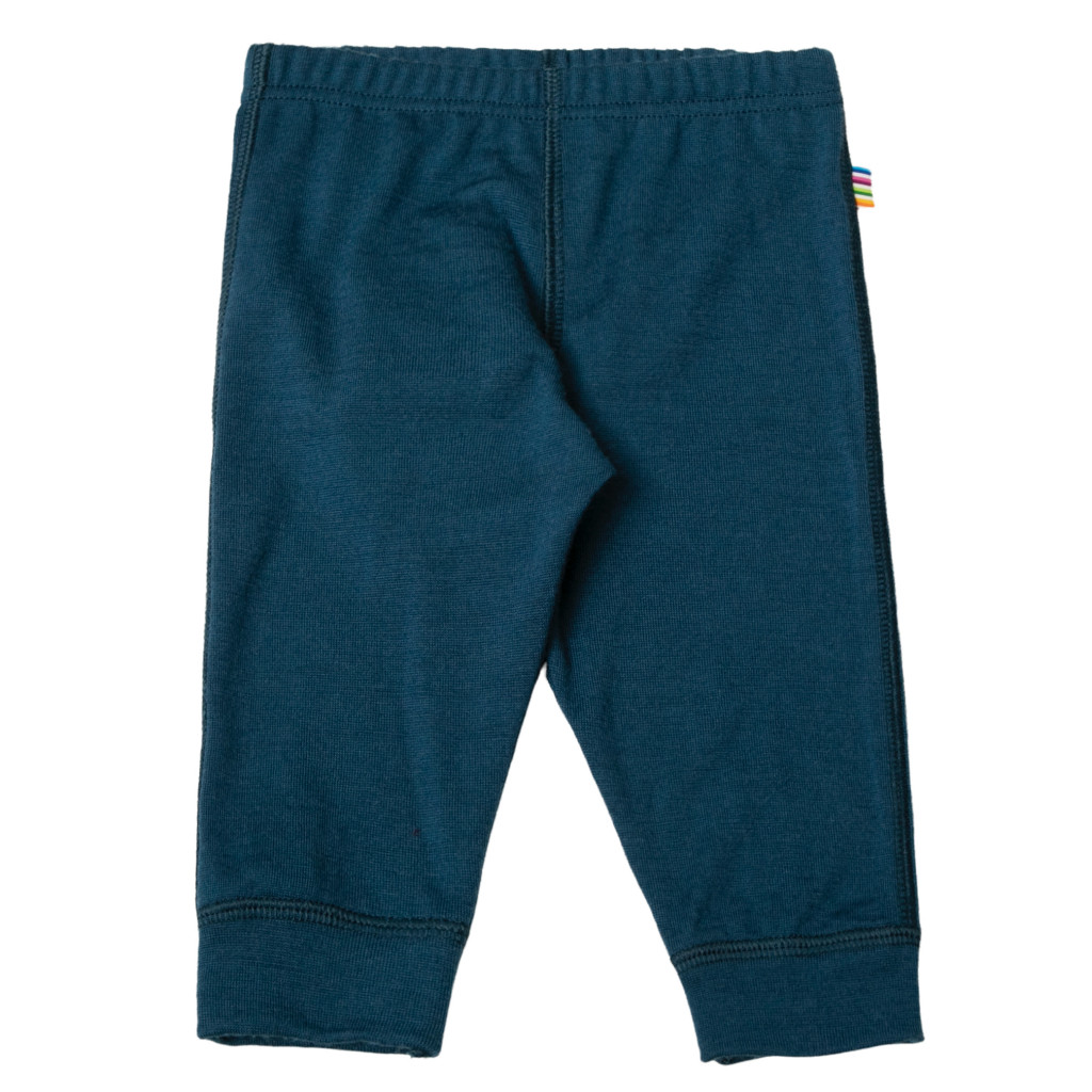 Colanți din lână merinos Joha - Single Wool Dark Blue