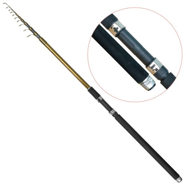 Lanseta telescopica Focus 4.5m, 30-90g Baracuda