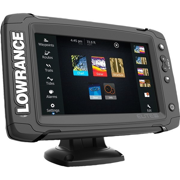 Sonar Lowrance Elite-9 Ti Total Scan Chirp + Structure Scan + Chartplotter
