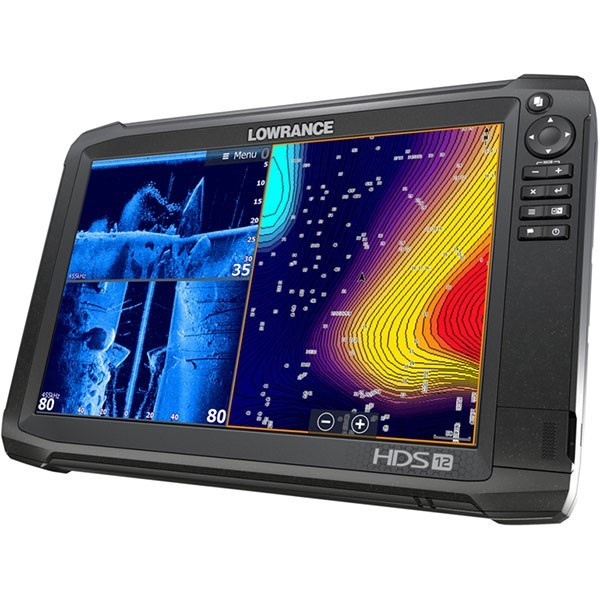 Sonar Lowrance HDS-12 Carbon Structure Scan 3D Chartplotter
