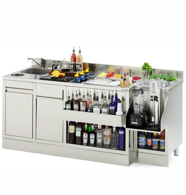 Statie cocktail varianta mare, 2000x700x900h