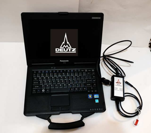 Kit tester diagnoza aparat profesional DEUTZ (DECOM) + Panasonic CF53