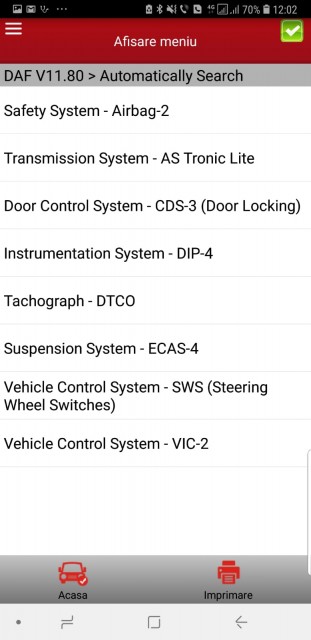 Tester camioane DAF VCI Lite (X431) Professional Truck Diagnose Tool ...