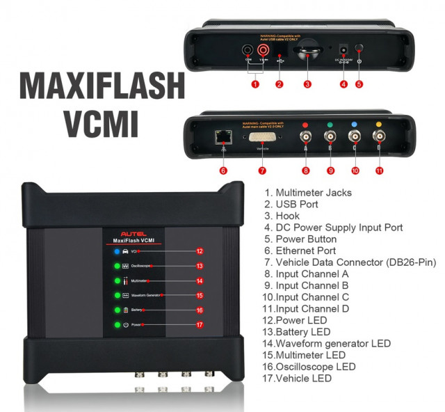 Top Autel MaxiSys Ultra MaxiFlash VCMI Wireless, cel mai performant ...