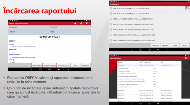 Licenta OBFCM Launch X431 Europa, dispozitiv de monitorizare a ...