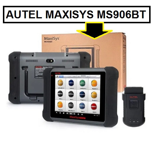 AUTEL MaxiSYS MS906/MS906BT ( Android 4.0 BT/WIFI) Tester Auto ...