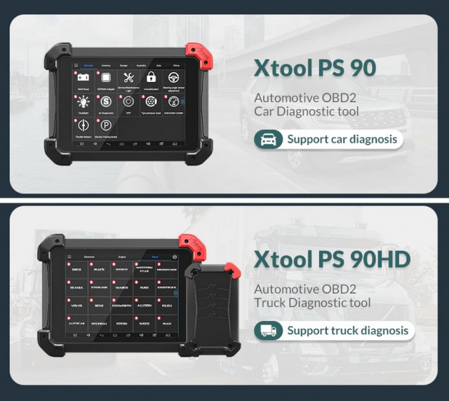 XTOOL PS90 PRO Tester diagnoza auto profesional multimarca turisme ...
