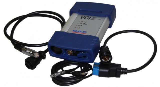 DAF VCI-560 MUX Tester Profesional Camioane DAF Kit complet