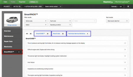 HaynesPro WorkshopData Car, original software, online acces