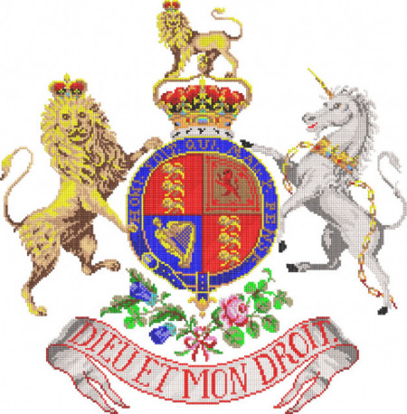 BB0022 UK ROYAL COAT OF ARMS multipart