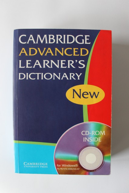 Cambridge advanced learner`s dictionary