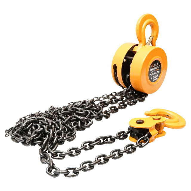 Palan manual cu lant 5 tone, 3 metri