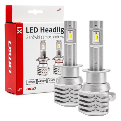 Set Becuri Far LED H1 12V