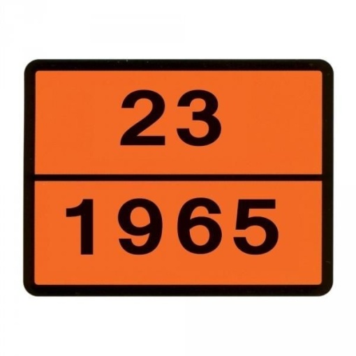 Placa ADR aluminiu - 90/3077