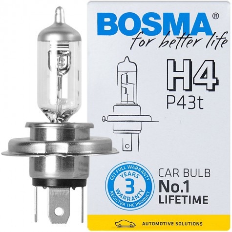 Bec auto H4 12V 60/55W Bosma
