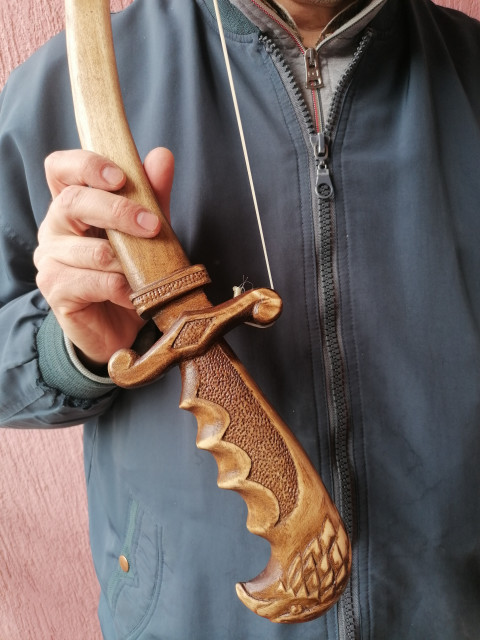 Gusle PROFESIONALNE - Motivi: Zmaj, 4 Ocila i Solunac sa Orlom