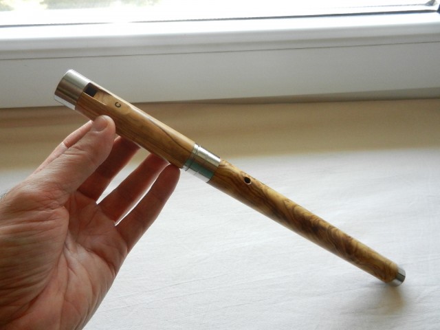 C - dvodelna frula - DRVO MASLINA (PREMIUM)