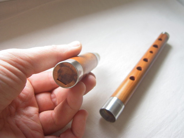 D - dvodelna frula - Za Koncerte ili Studijsko snimanje + FUTROLA