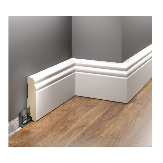 Plinta MDF Alb 100/15 Mouscron Mat 2400mm