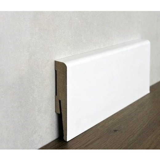 Plinta MDF Alb 80/15 Lokeren Mat 2400mm