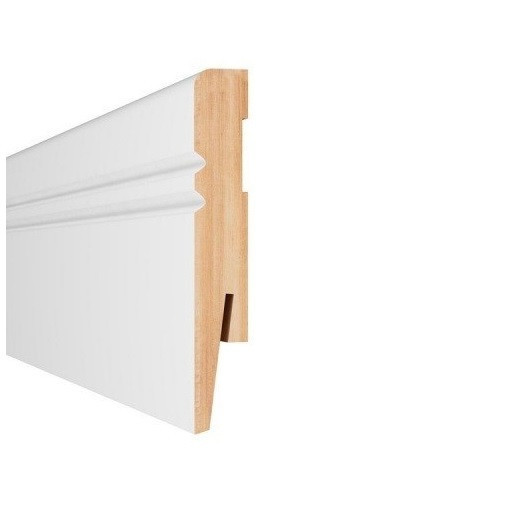 Plinta MDF Alb 100/15 Mechelen Mat 2400mm