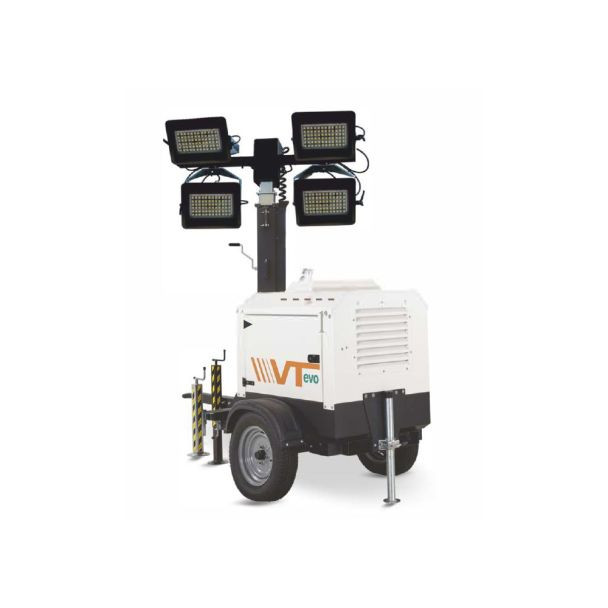 Turn de iluminat cu generator Generac LT VTevo P 402D 4x320W Led TL, inaltime catarg 8 m, 184000 ...