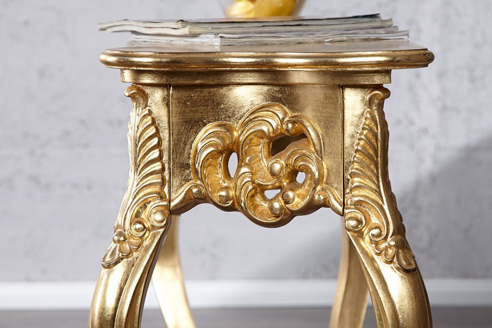 Barok Kaptafel,Consoletafel Sidetable Goud 110 cm Handgemaakt